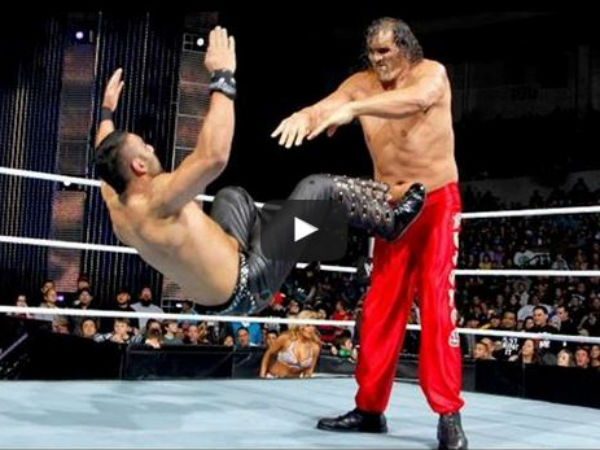 Video: ખલીનો બદલો પૂરો, 2 મિનટમાં 3 પહેલવાનોને કર્યા ઢેર | The Great ...