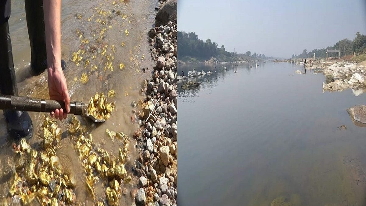 અહીં વહે છે પાણી સાથે સોનું, જાણો ક્યાં આવેલી ભારતની આ ગોલ્ડ રિવર ...