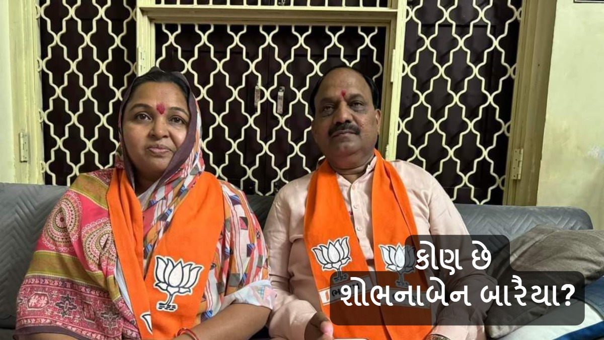 Who is Shobhnaben Baraiya: સાબરકાંઠા લોકસભા સીટના ભાજપના ઉમેદવાર, કોણ ...
