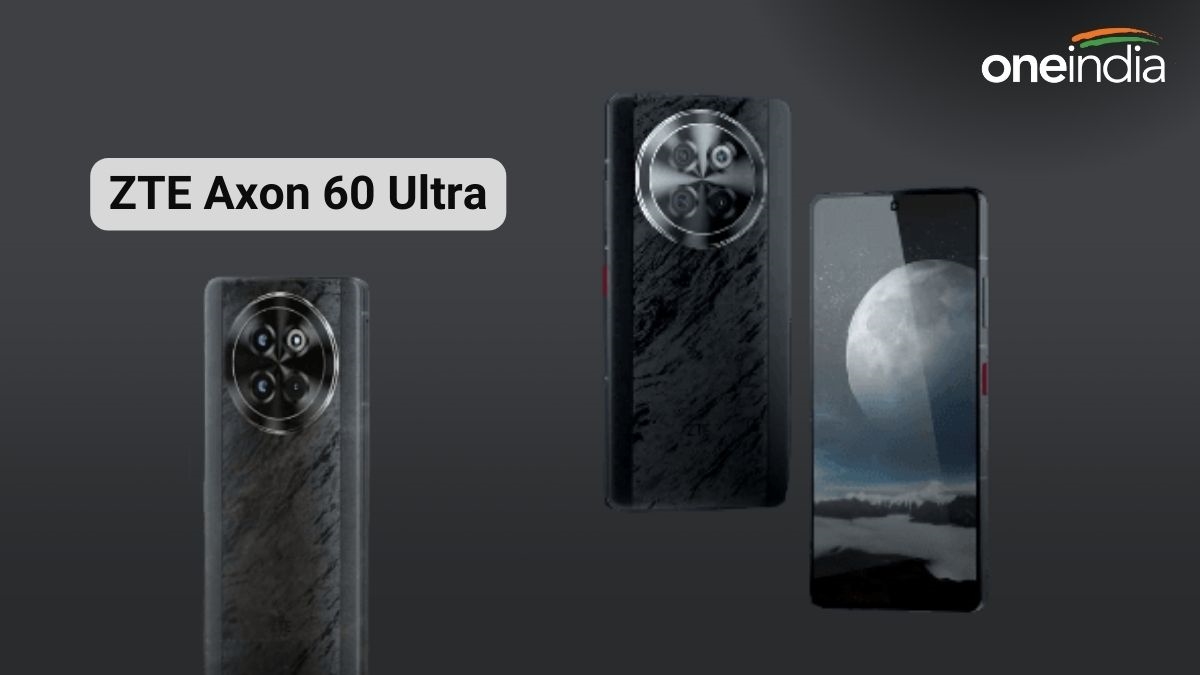 ZTE Axon 60 Ultra ફોન 6000mAh બેટરી, 1.5K OLED ડિસ્પ્લે સાથે લોન્ચ ...